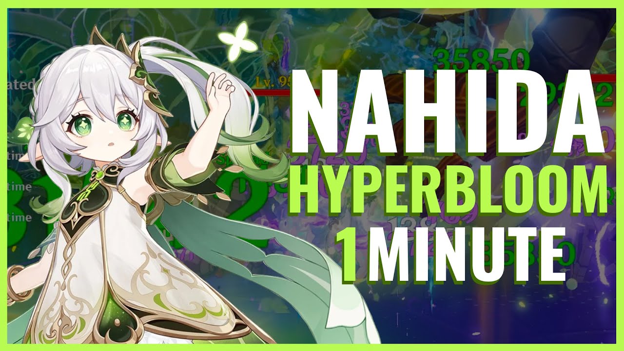 How to Play Nahida Hyperbloom in 1 Minute | Genshin Impact - YouTube
