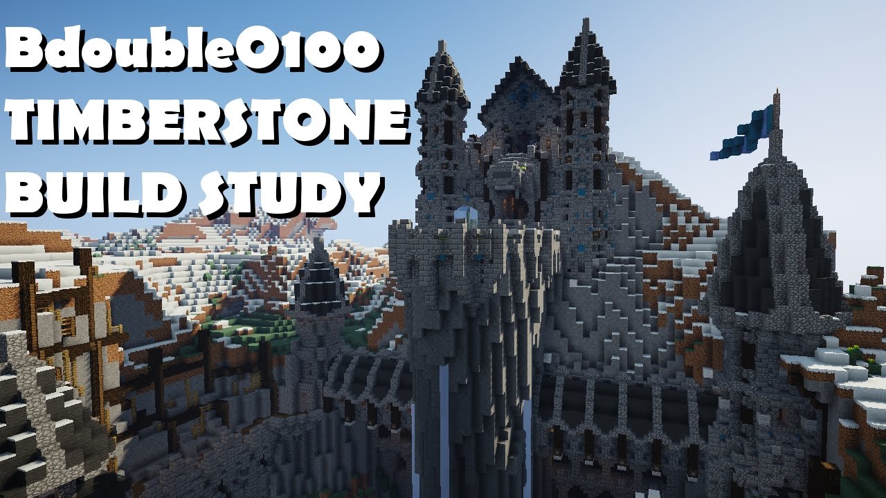 Build Study - BdoubleO100's Timberstone Castle - YouTube