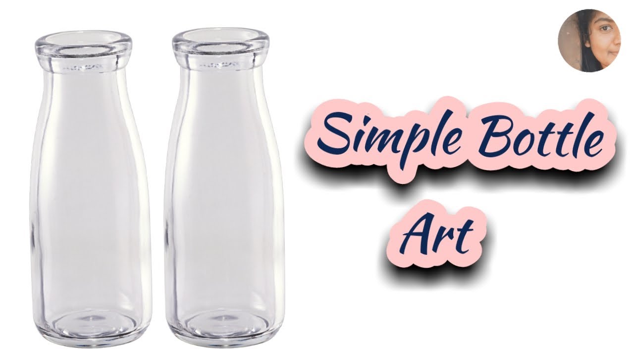 DIY-Quick & Simple Bottle Art |Glass Bottle painting | Home decor ...