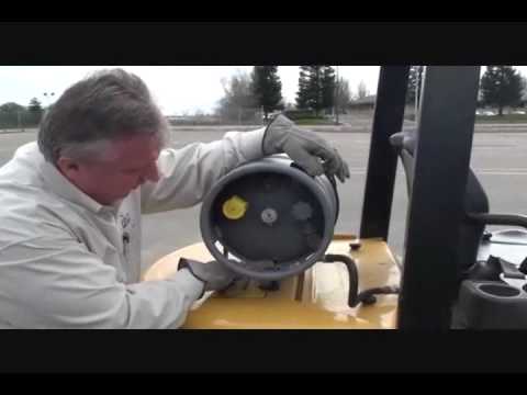 Part 2 Counterbalanced Forklift Pre-use Inspection - YouTube