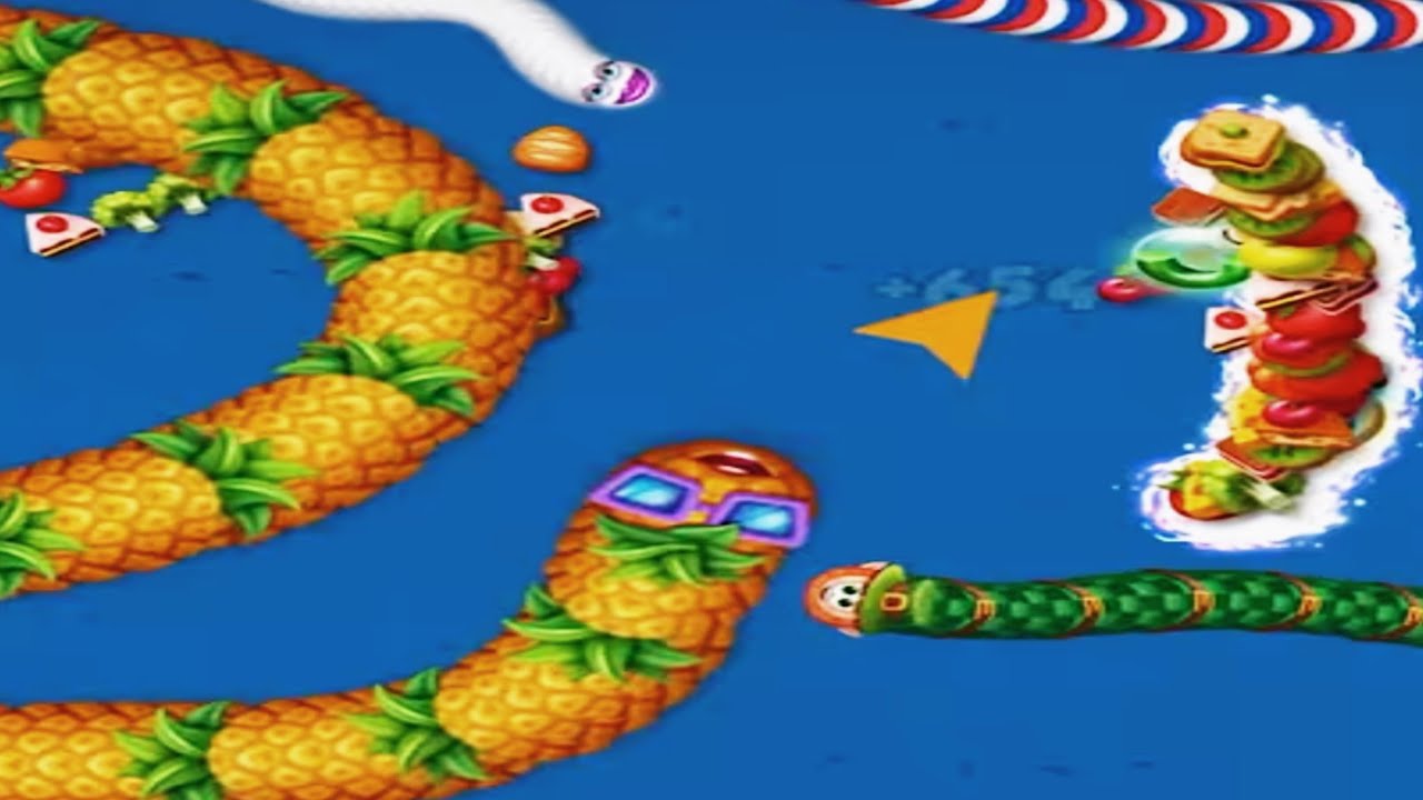 🪱Slippery Worms, Worms zone - YouTube