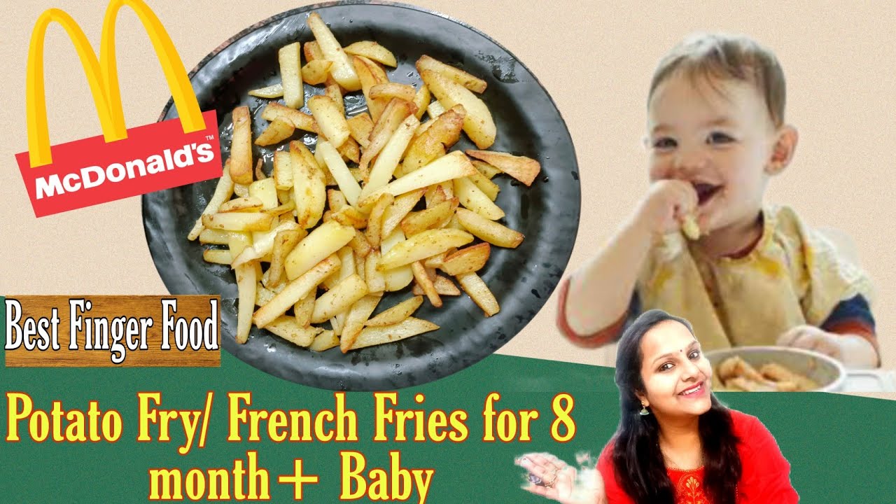 HOME MADE MCDONALD'S FRENCH FRIES /French Fries for Baby / Finger food ...