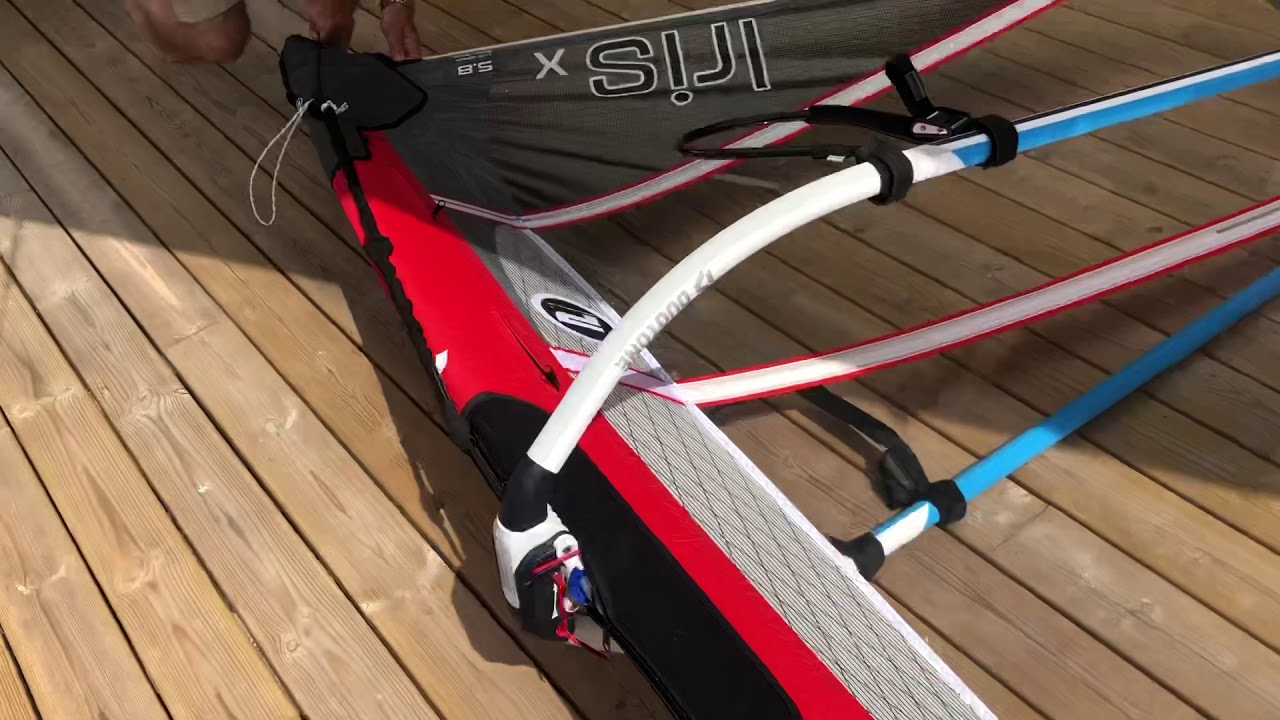 How to derigg a camber Sail from Phantom - YouTube