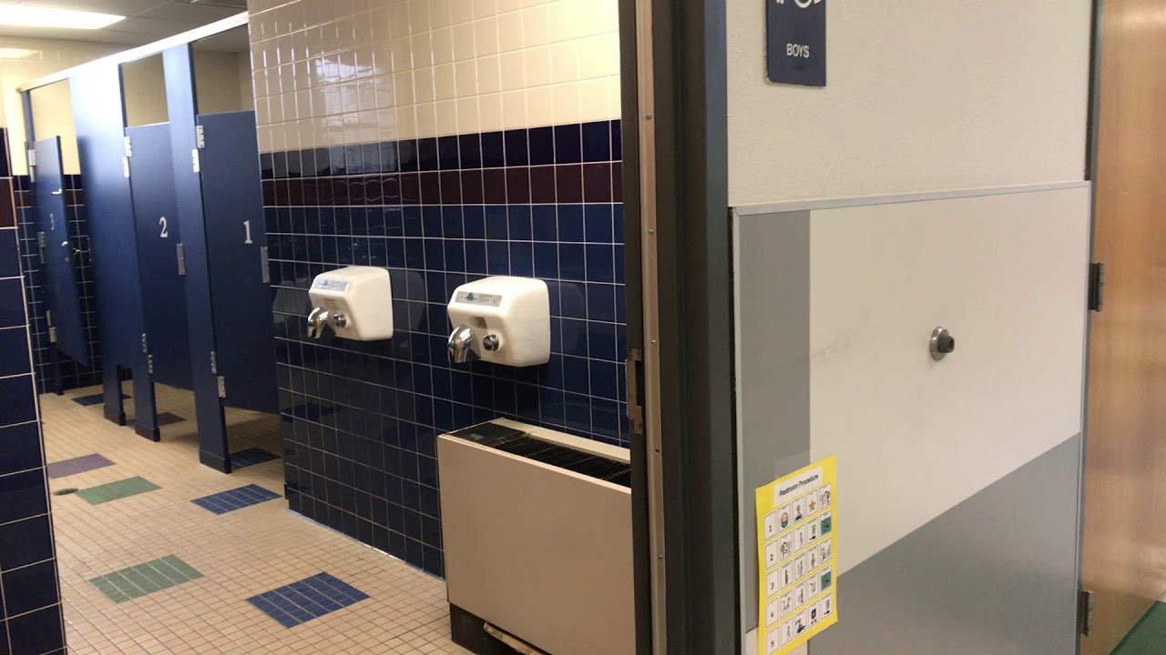 Boy restroom - YouTube
