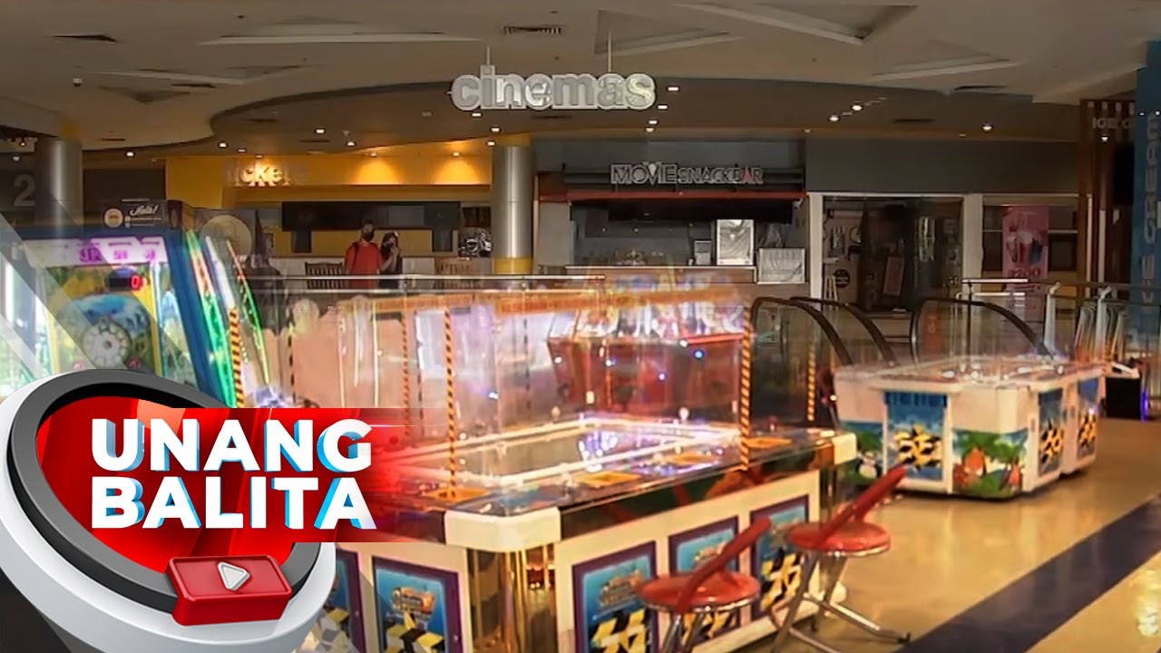 Mga sinehan at arcade, kasama sa isinusulong buksan kapag ibinaba sa ...