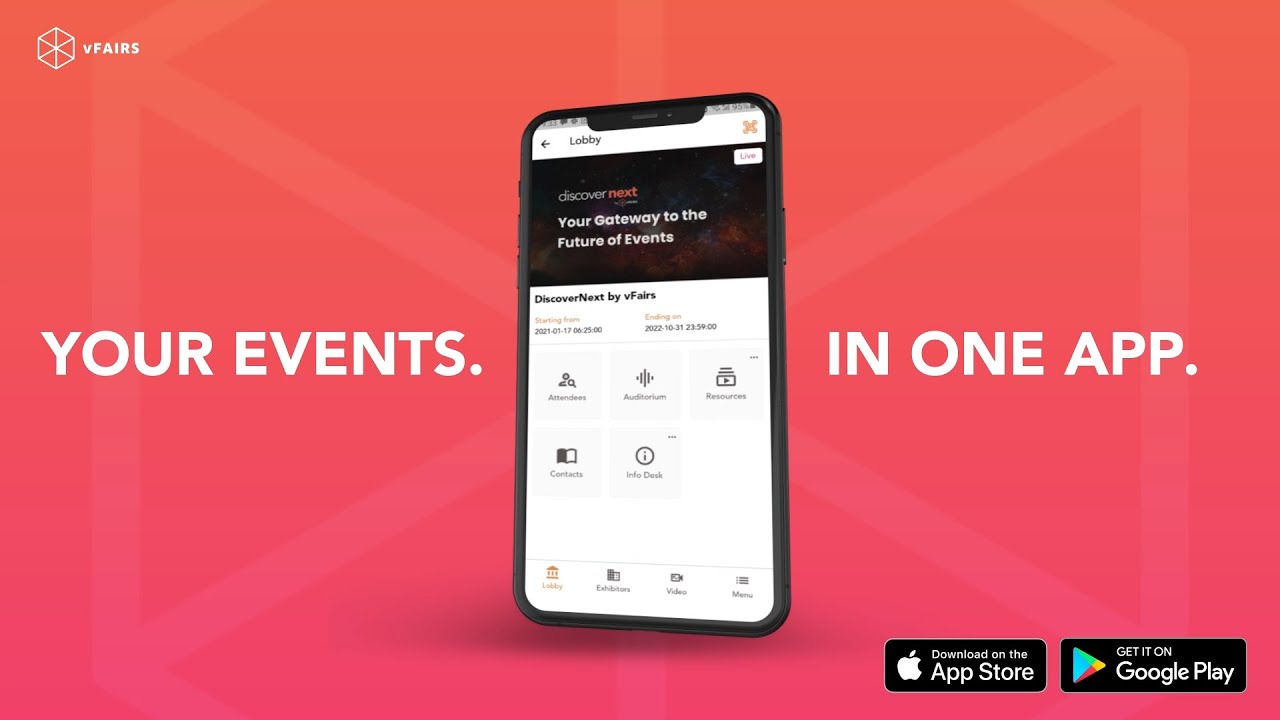 Introducing the vFairs Mobile App - Your Ultimate Event Companion - YouTube