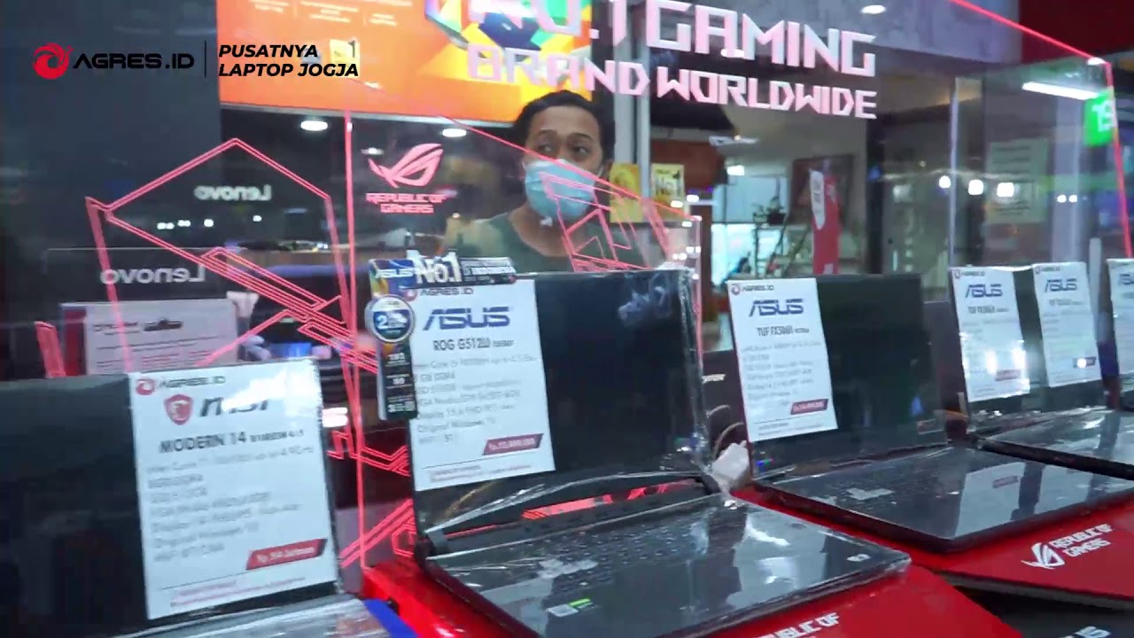 Lokasi Toko Laptop Agres.Id Jogjatronik Mall - YouTube