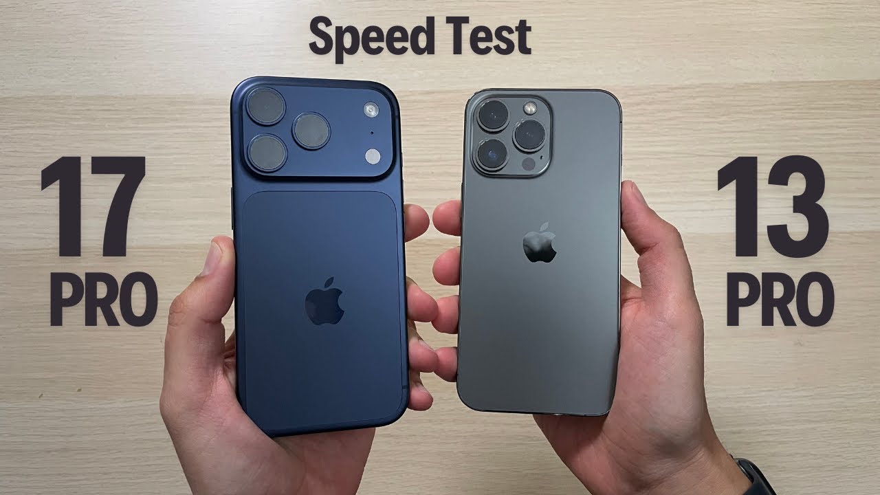 iPhone 17 Pro vs iPhone 13 Pro - Speed, Animations, RAM Test! - YouTube