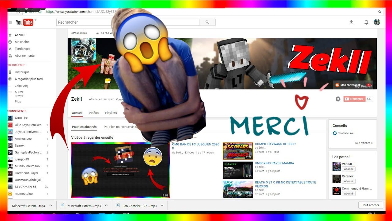 JE REPREND LES VIDEOS + KENNY RATE SON RAMADAN !! - YouTube