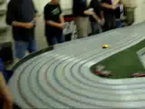BRM 1/24 Slot Car Racing in Tacoma - YouTube