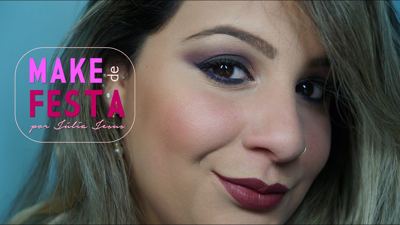 Make pra Balada | Paleta Lançamento Eudora por Júlia Jesus - YouTube