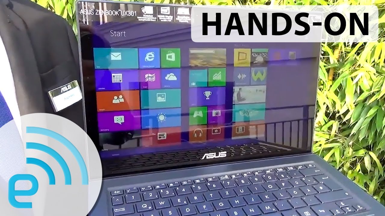 ASUS' Zenbook UX301 hands-on | Engadget at IFA 2013 - YouTube
