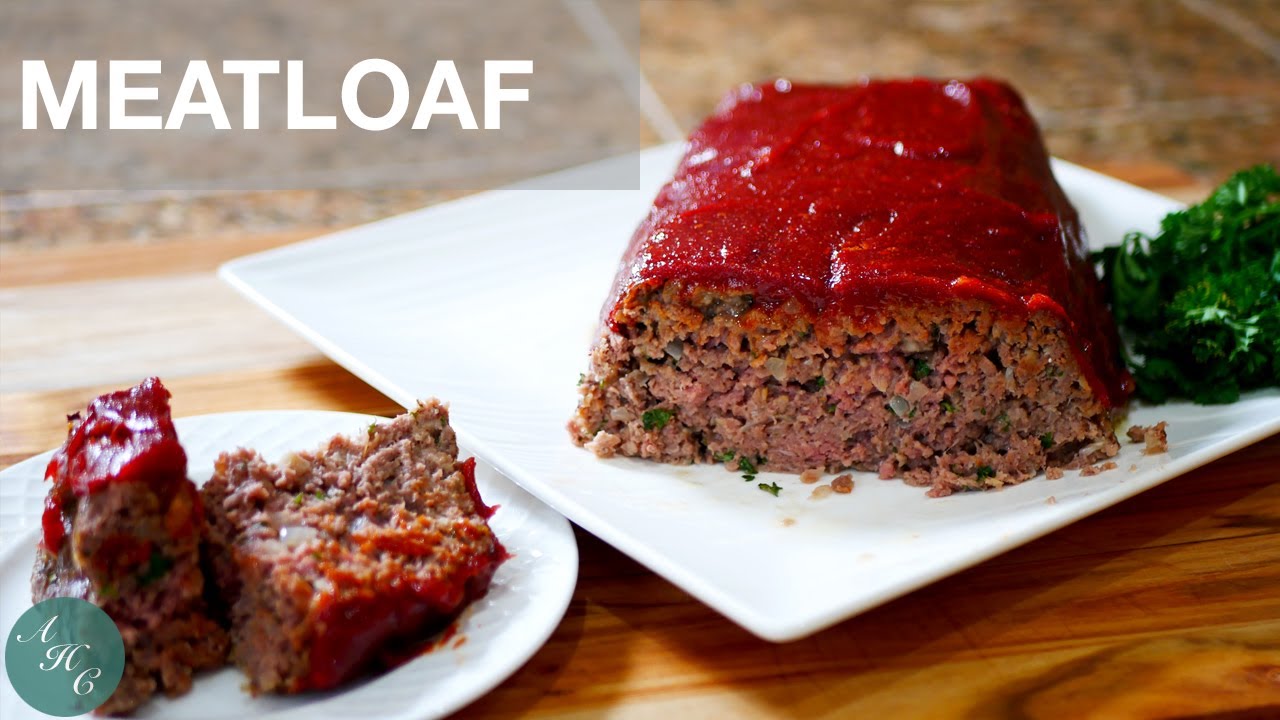 Simple and Easy Homemade Meatloaf Recipe - YouTube
