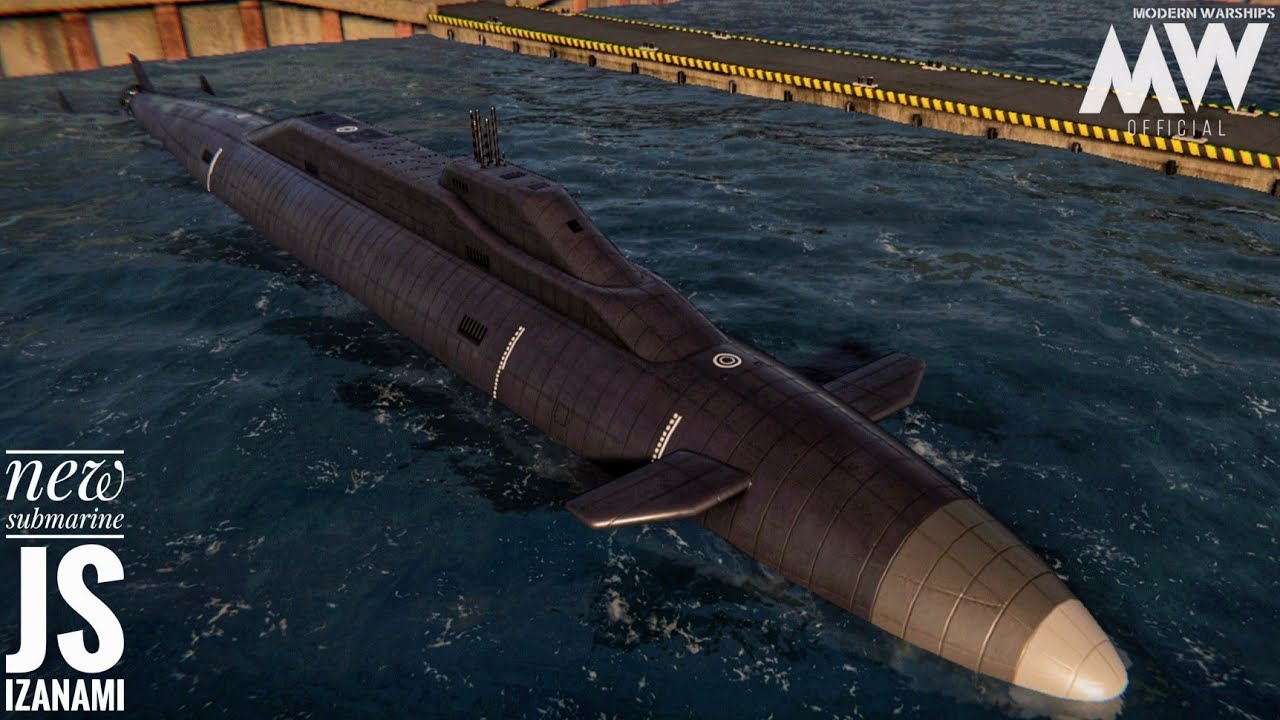 JS Izanami - New submarine review & gameplay - Modern Warships - YouTube