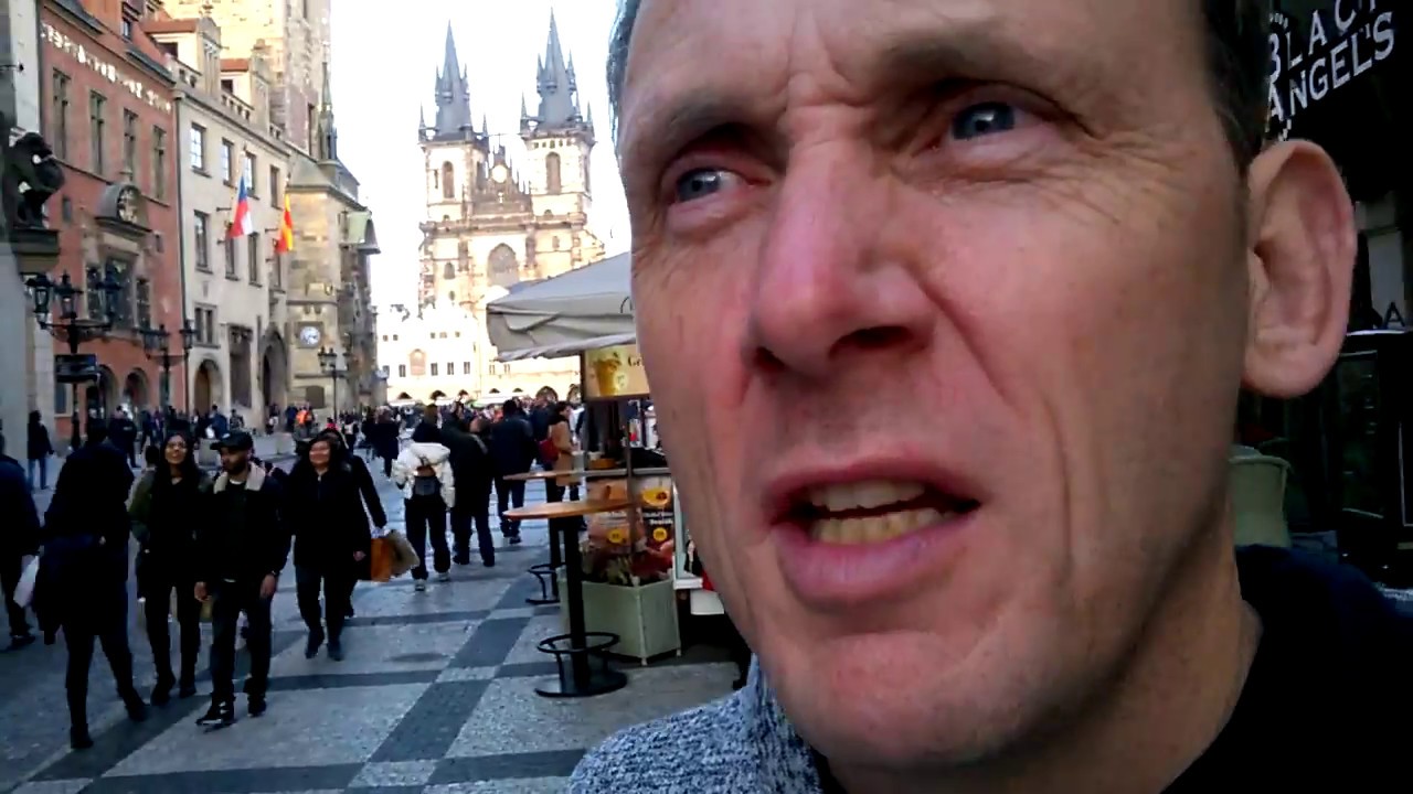riot police vans the truth behind the old town square Prague ...