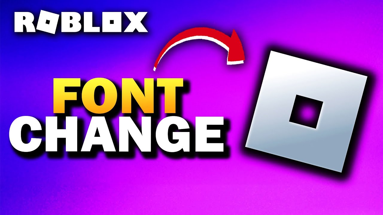 How To Change Font in Roblox Games 2025 (Updated) - YouTube