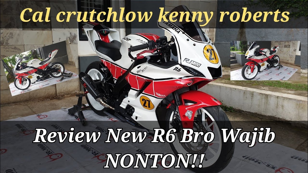 Review New R6 For R15 V3 Versi Cal crutchlow kenny roberts - YouTube