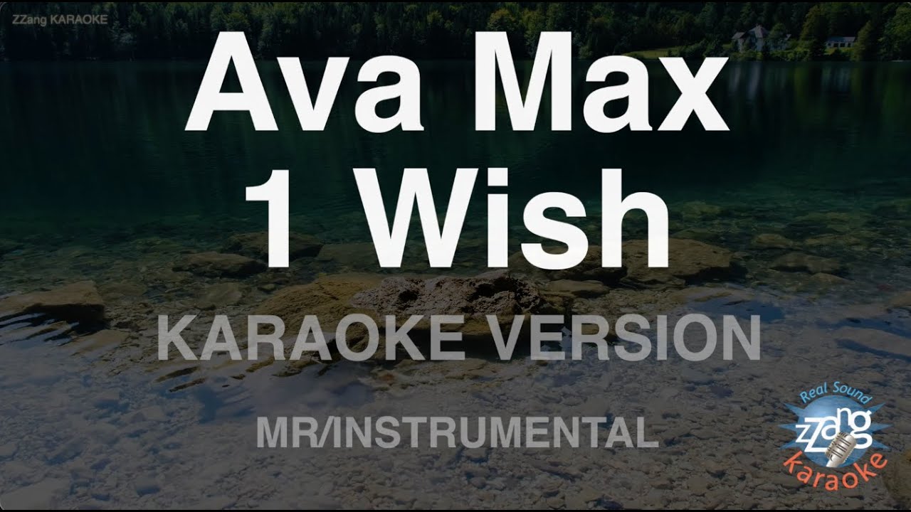 Ava Max - 1 Wish (Instrumental) (Karaoke Version) - YouTube