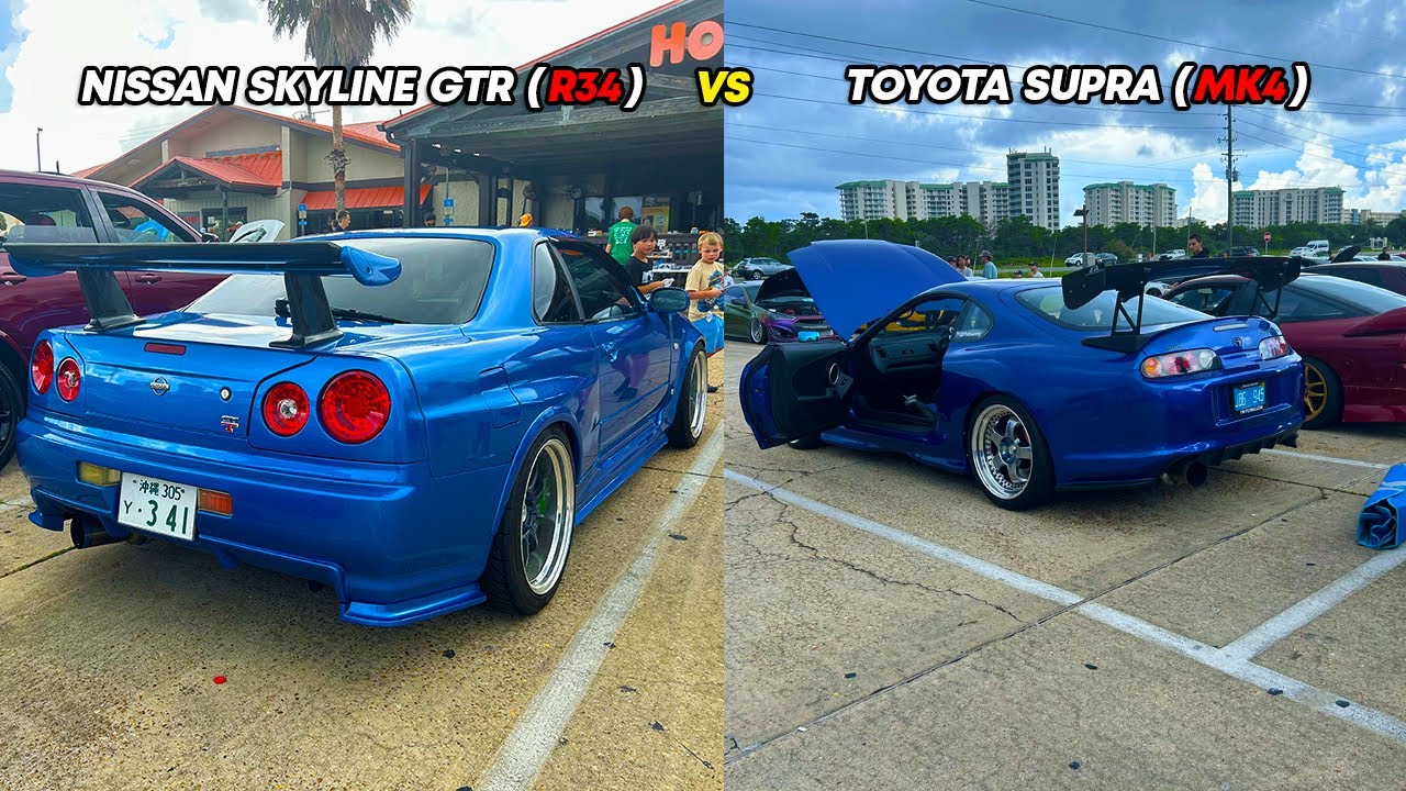 JDM LEGENDS FACE OFF AT CARS AND COFFEE - YouTube