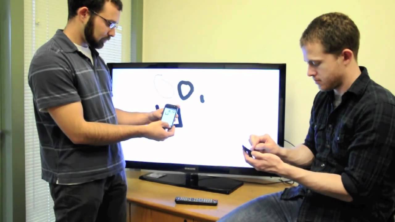 Phone and TV with NFC - YouTube