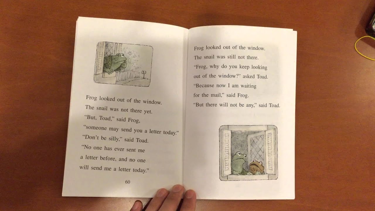 Frog and Toad: The Letter - YouTube