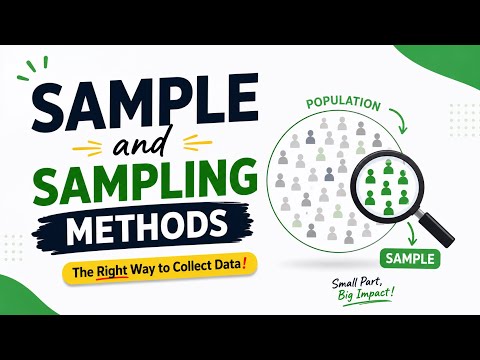 Sample | Sampling methods - YouTube