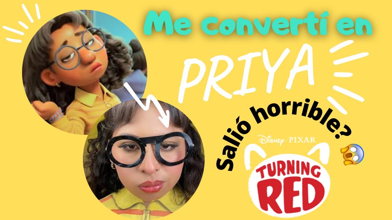 PRIYA DE TURNING RED 😱 quedó horrible? | Jonna Maryo - YouTube