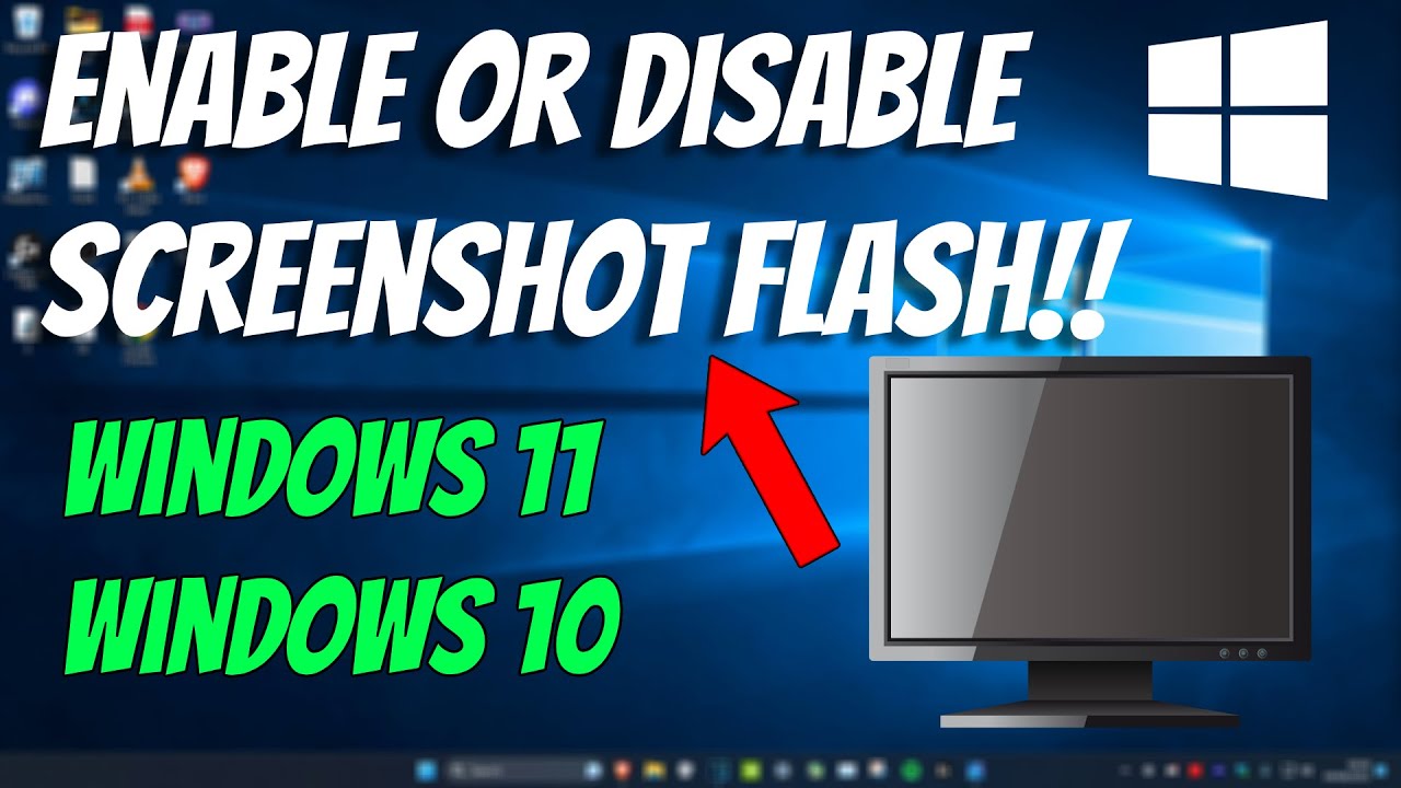 How To Enable or Disable Screenshot Flash on Windows 11 - YouTube