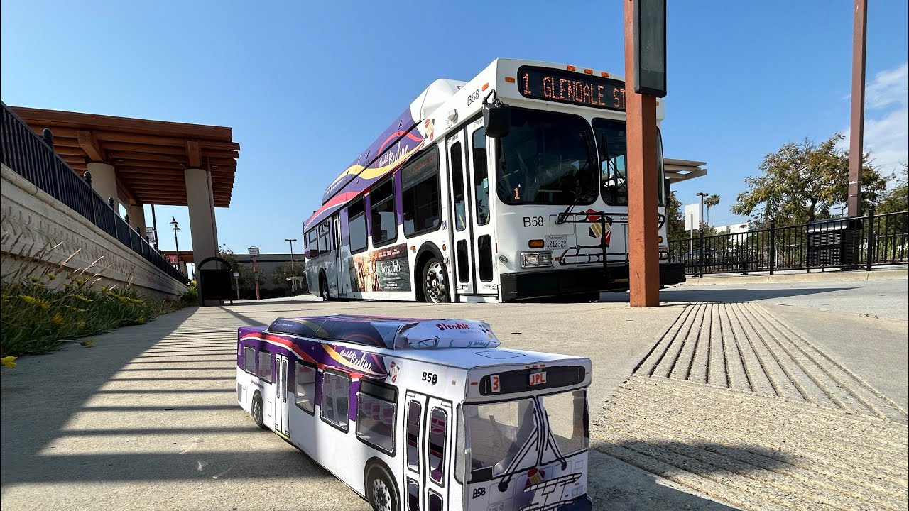 Glendale Beeline 2005 New Flyer C40LF B58 - YouTube