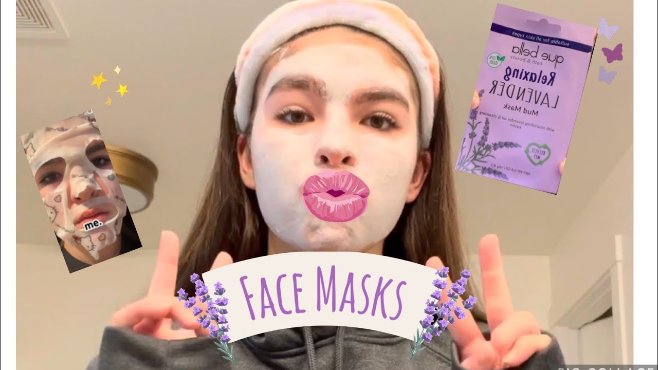 trying out the QUE BELLA RELAXING LAVENDER MUD MASK 💜 #preppy #facemask ...