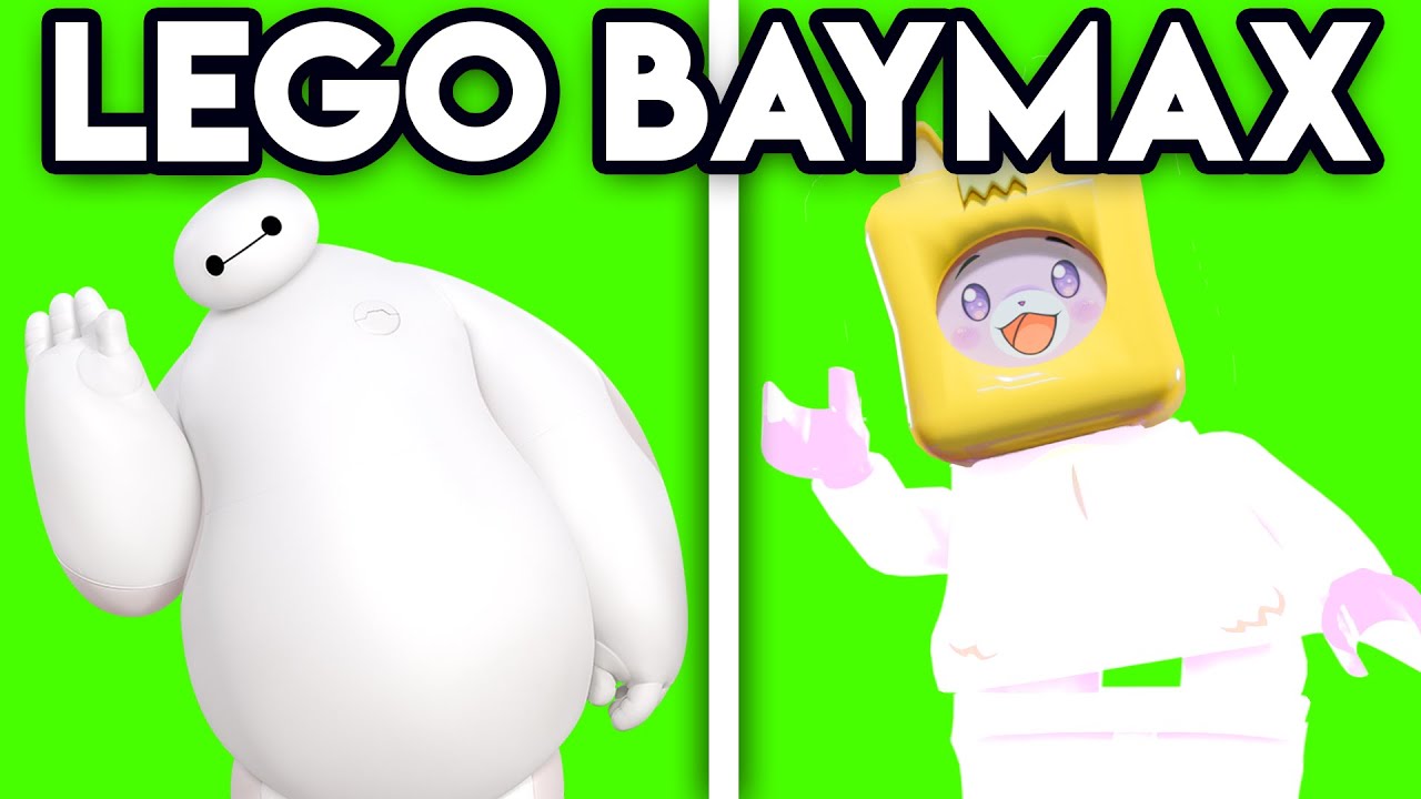 Lego Comparison Baymax Vs Lankybox Funny Split Screen Animation