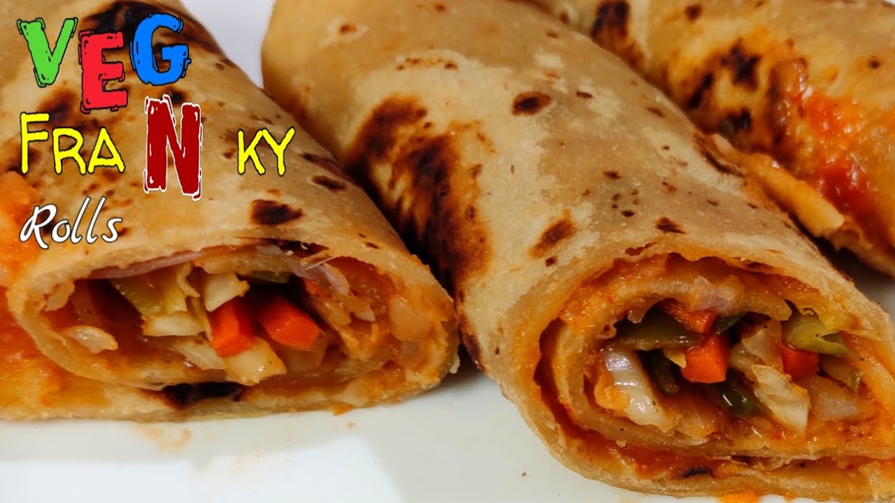 Veg Franky rolls |Tasty Franky rolls| - YouTube