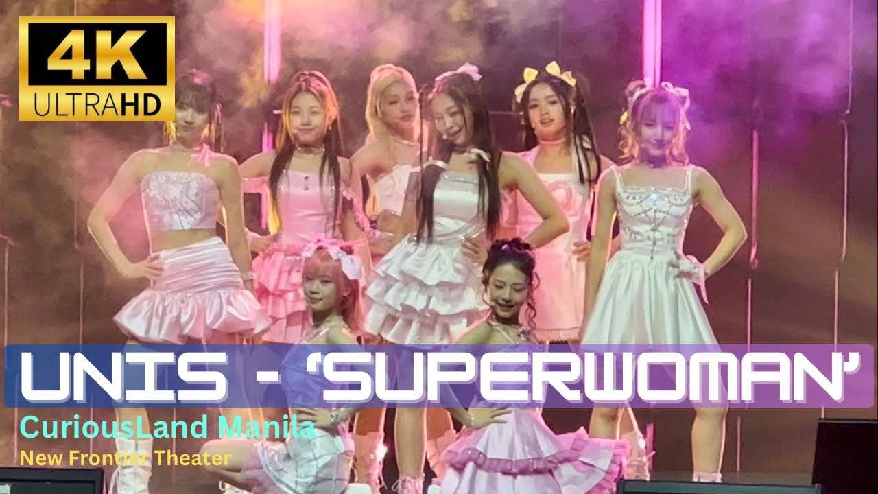 [FANCAM] UNIS - 'Superwoman’ Performance at UNIS in Curiousland Manila ...