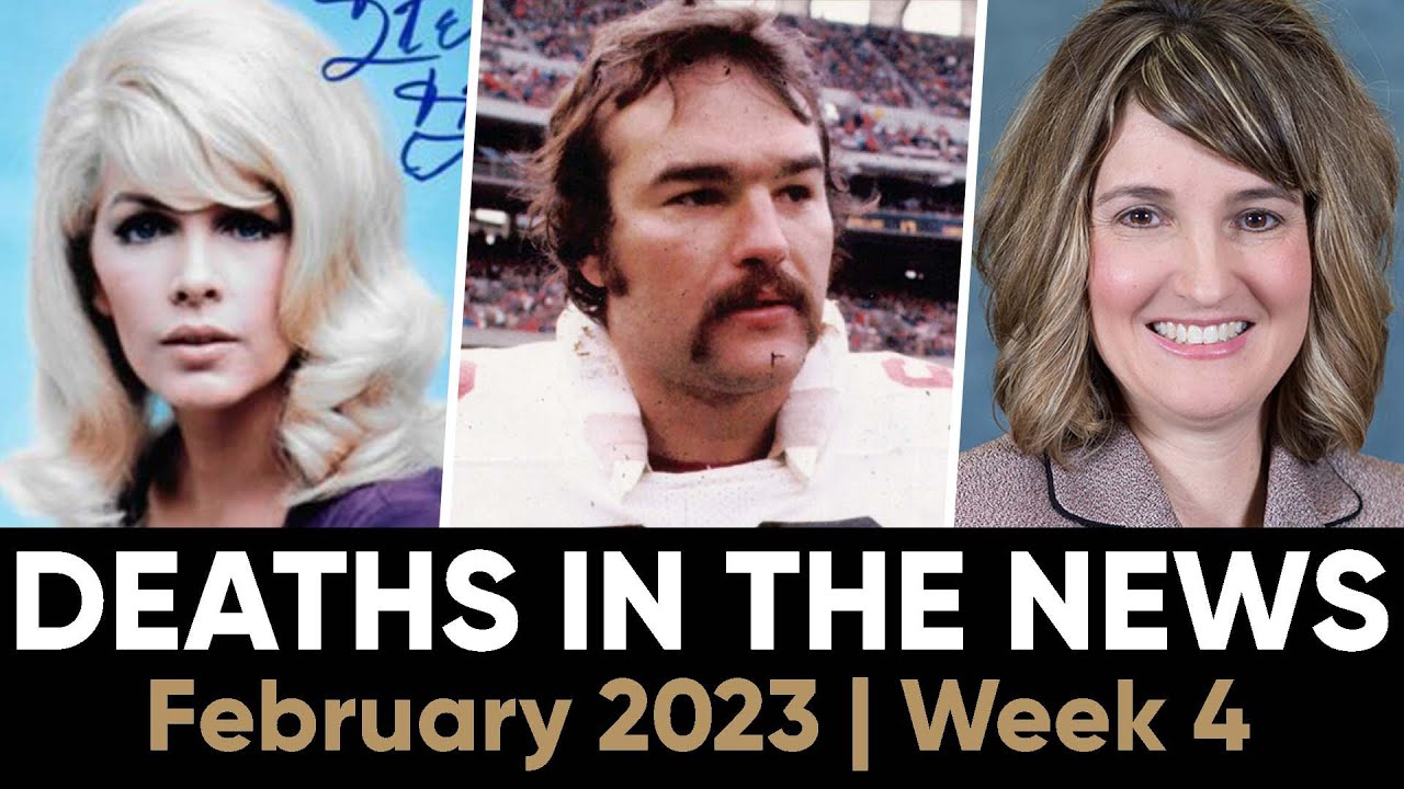 10 Famous Celebrities Who Died This Week 25 February 2023 - YouTube
