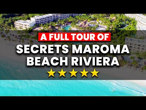 Map Of Maroma Beach Riviera Cancun