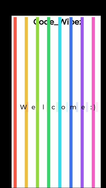 Welcome Animation Using Html Css Shorts Edit Programming Coding Viral Trending Htmlcss