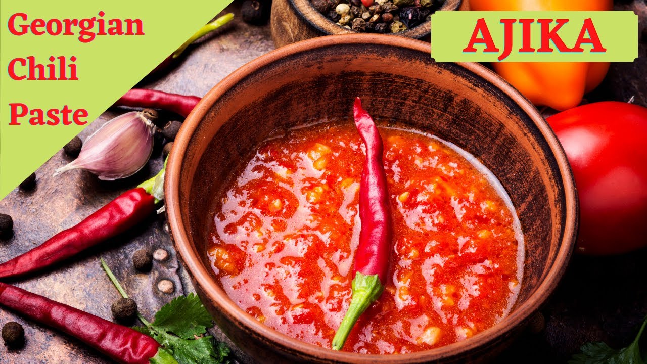 Georgian Chili Paste - Ajika - YouTube