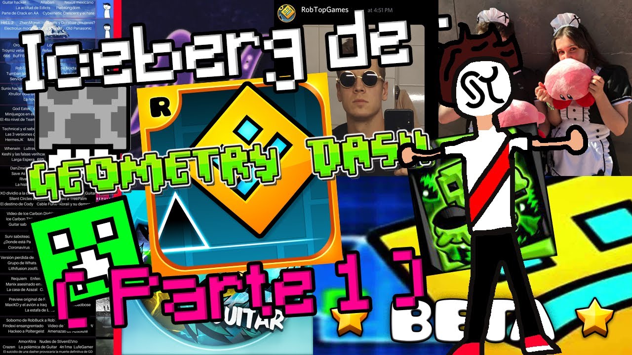 Iceberg de Geometry Dash - Parte 1 - YouTube