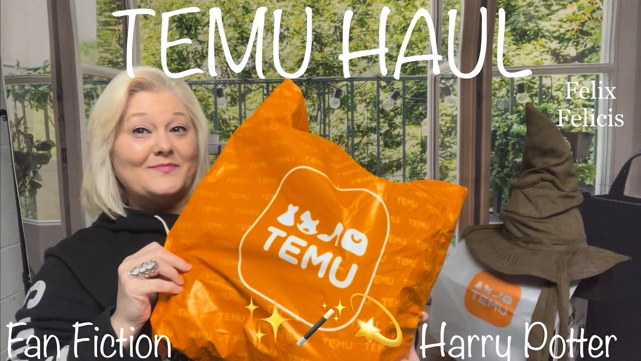 TEMU HAUL || FAN FICTION ~ HARRY POTTER & MORE! 💫🪄 - YouTube