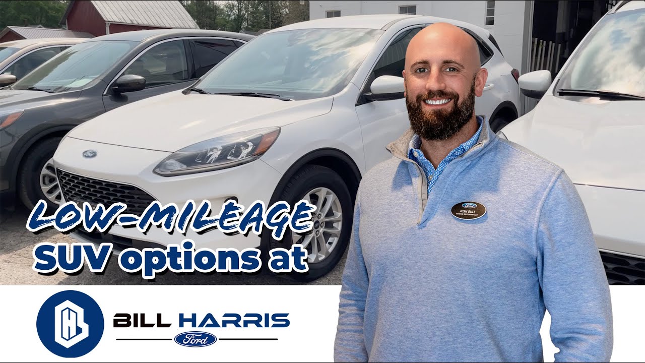 Low-Mileage SUV options at Bill Harris Ford - YouTube