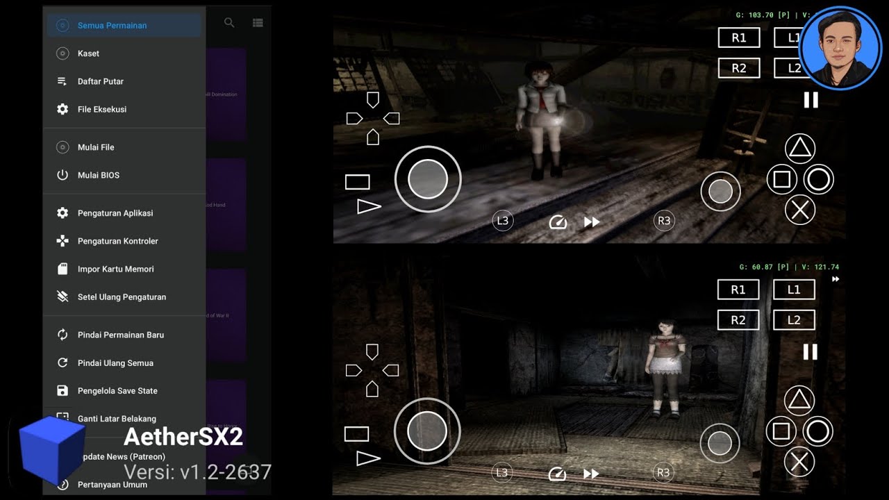CARA SETTING FATAL FRAME 1 & 2 - AetherSX2 - YouTube