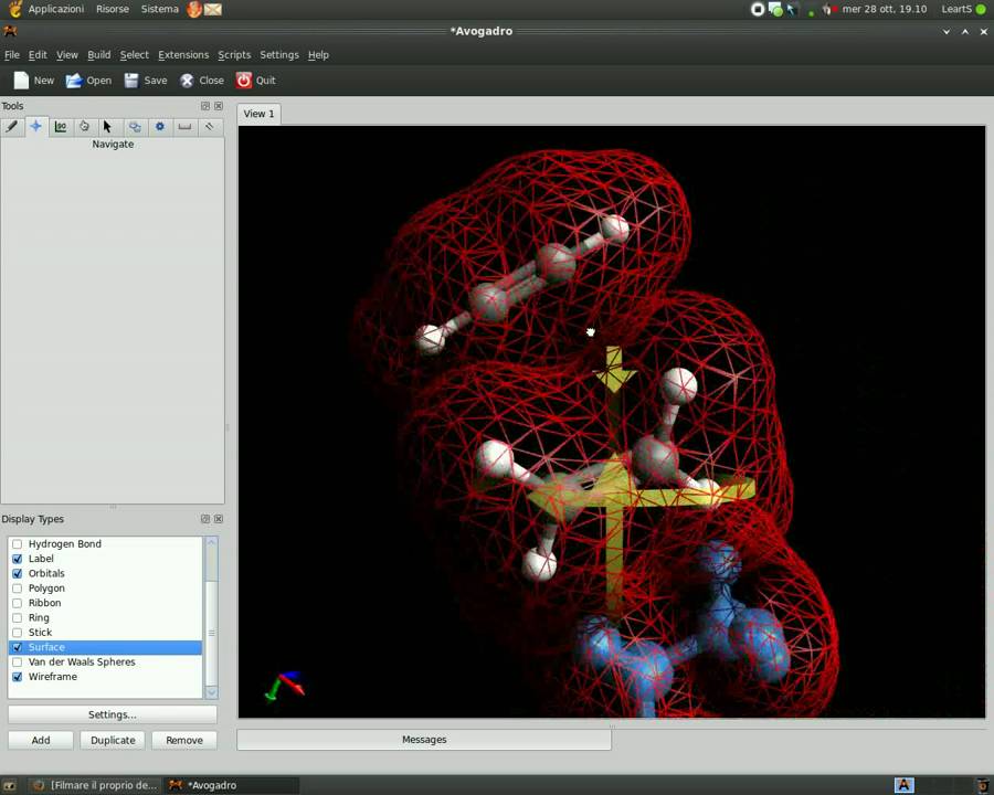Avogadro: Open Source 3D Molecular Editor Screencast - YouTube
