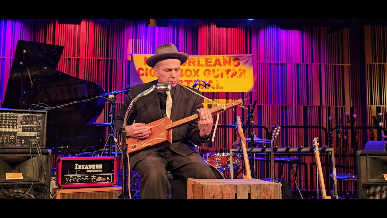 John Mary Go Round Live At The 2024 New Orleans Cigar Box Guitar ...