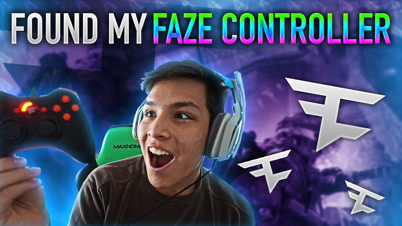 FOUND MY FAZE CONTROLLER - YouTube