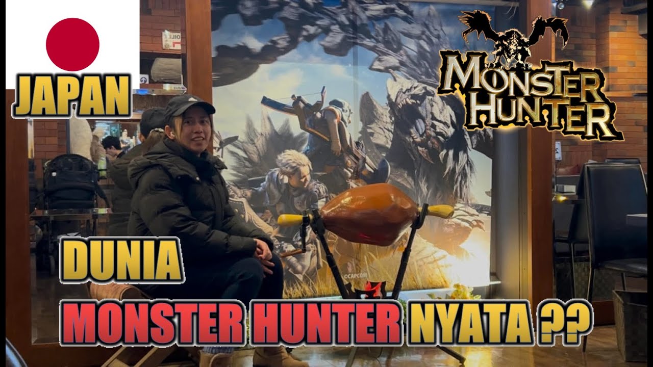 MONSTER HUNTER di dunia nyata, hanya ada di MONHAN SAKABA - YouTube