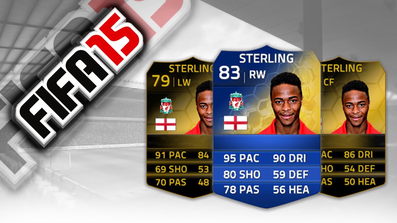 FIFA 15 Ultimate Team - Raheem Sterling (Card Prediction) - YouTube