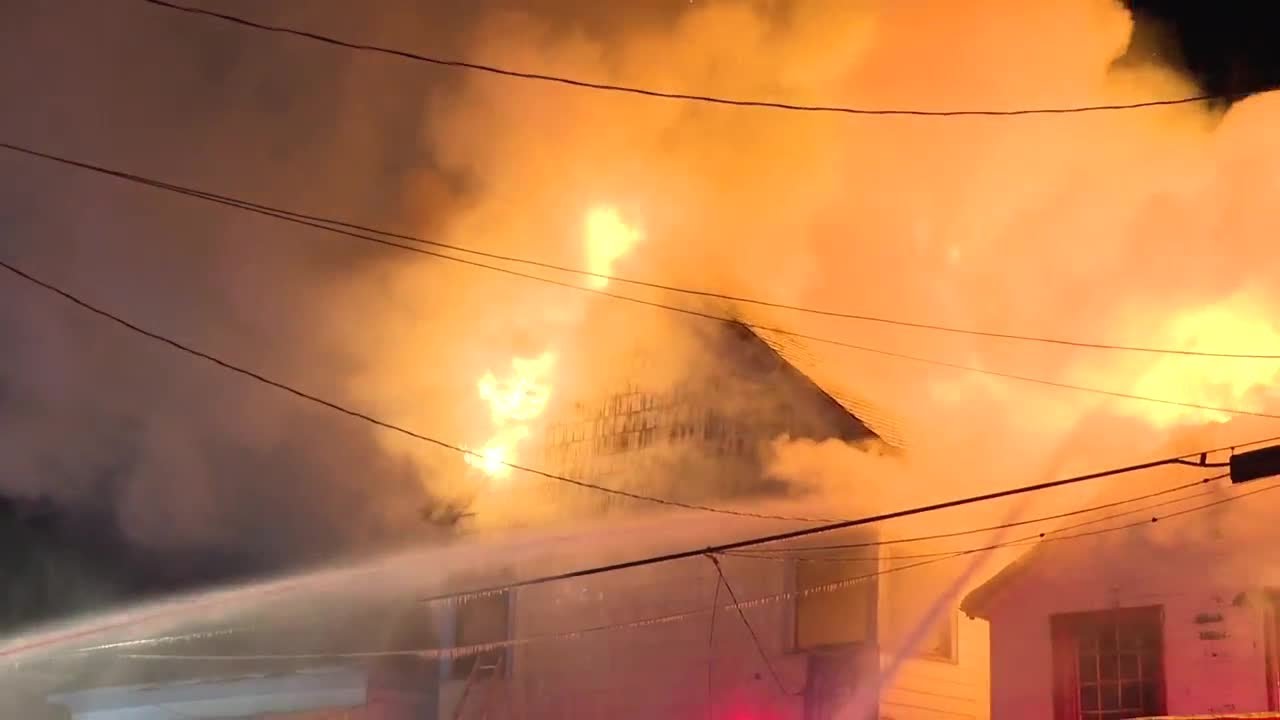 Investigation underway into Walkerville structure fire - YouTube
