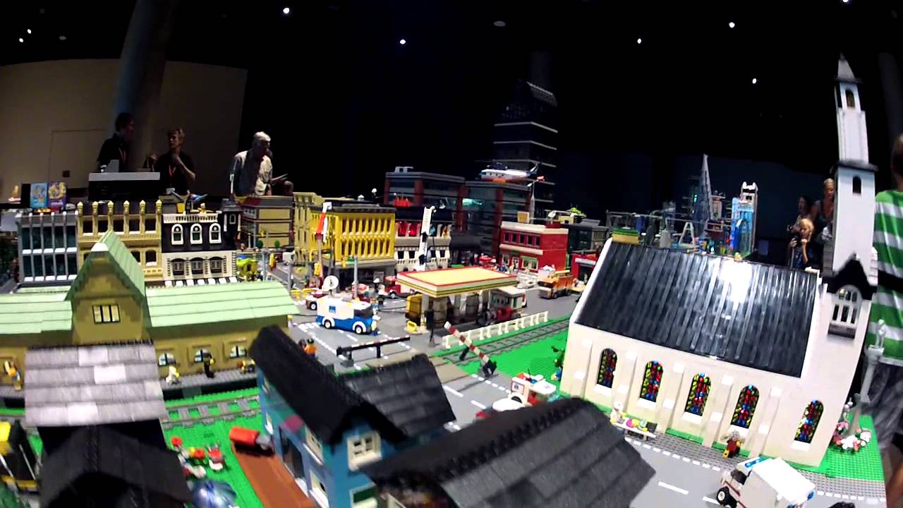 City at Legorado Lego Exhibit at Colorado History Museum - YouTube