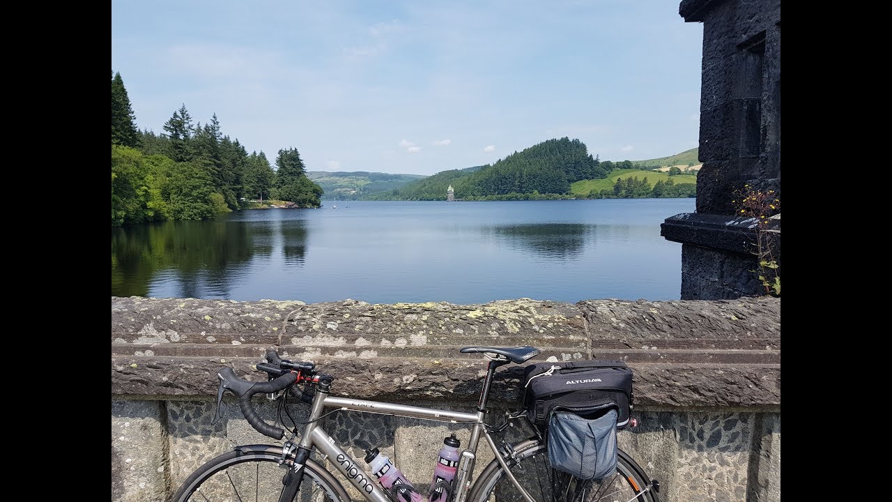 Simon Lees Cycles From Wolverhampton to Lake Vyrnwy and Back - YouTube