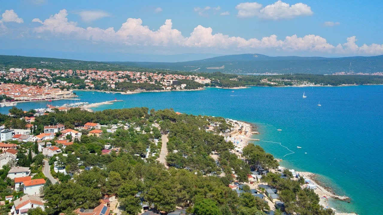 Camping Jezevac - island Krk - YouTube